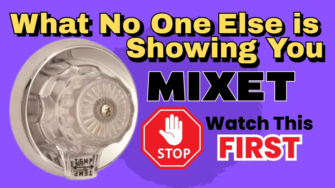 How To Adjust A Mixet Tub & Shower Cartridge #Mixet #plumbing - YouTube