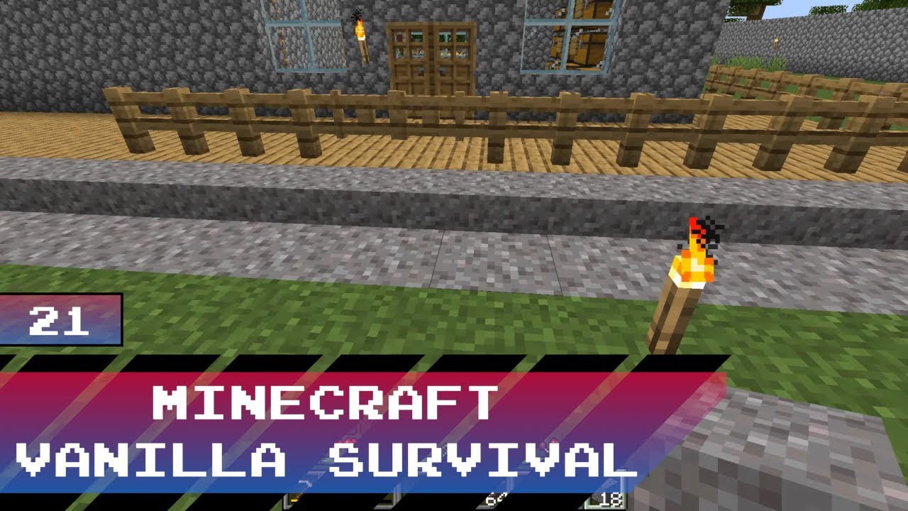 Let's Play Minecraft - Vanilla Survival Part 21 - YouTube