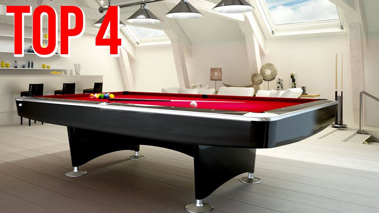 TOP 4 : Meilleure Table de Billard 2020 - YouTube
