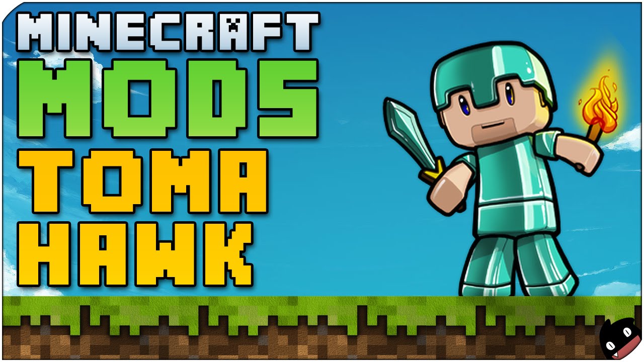Minecraft Mods 39 - Tomahawk (1.6.4 / 1.7.2) - YouTube