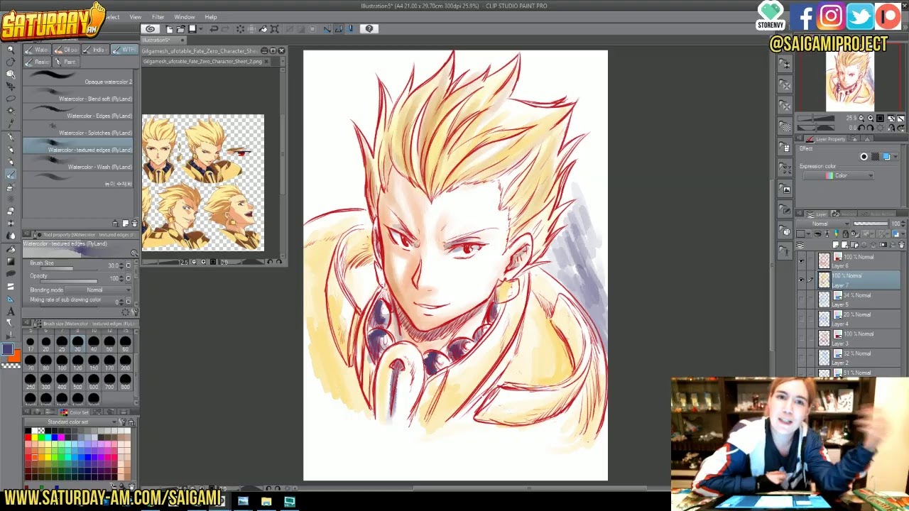 "Stop chasing perfection" Live drawing and Q&A - YouTube