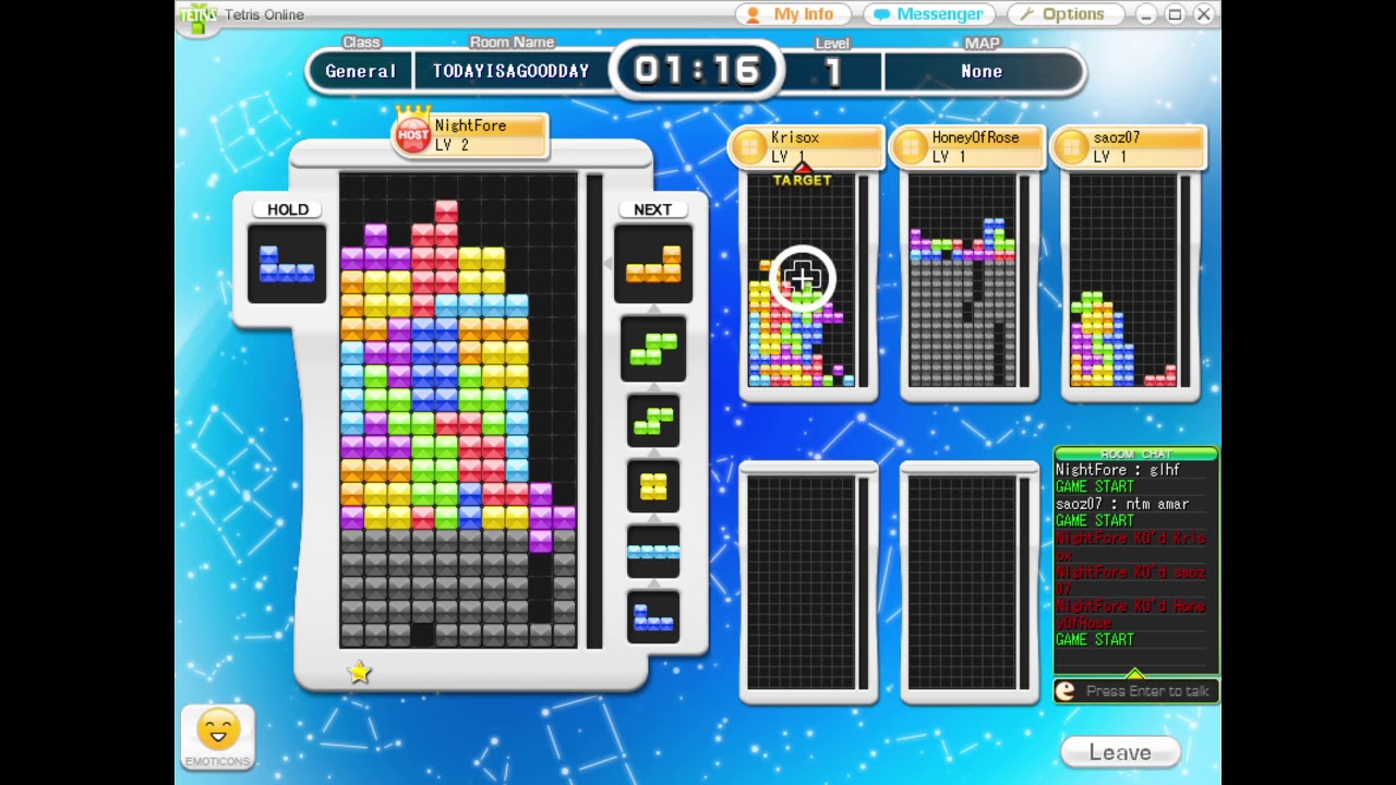 [Tetris Online Poland]【Multiplayer】Class: General ♦ Playing with ...