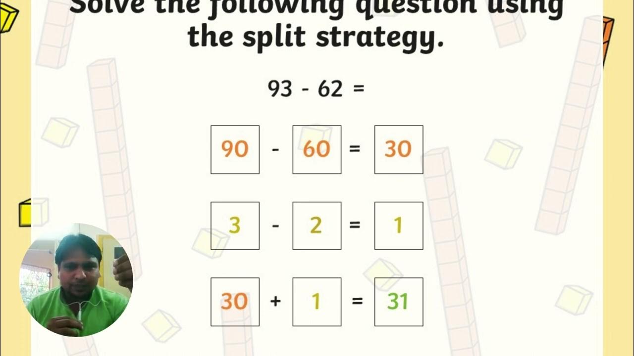 Split strategy for Addition and Subtraction I Alternate method for ...