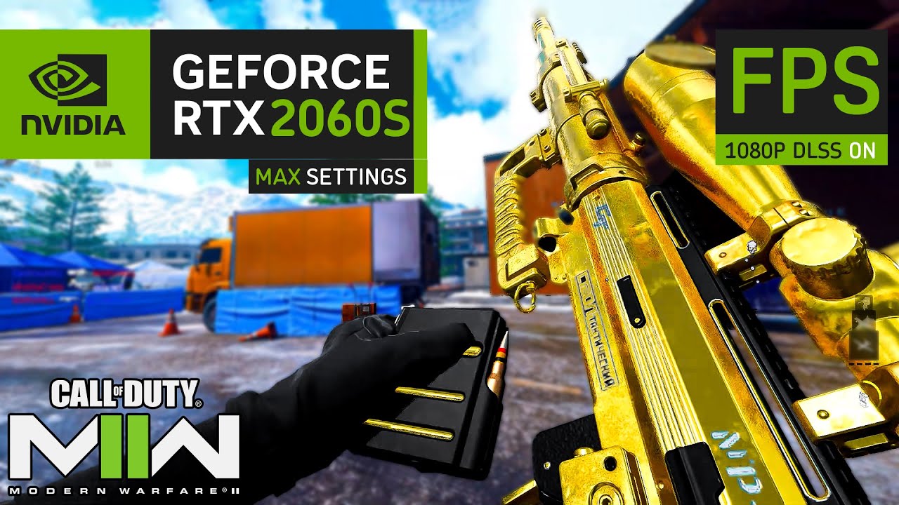 COD MW2 RTX 2060 Super 8GB Benchmark 1080P | DLSS ON MAX Graphic ...