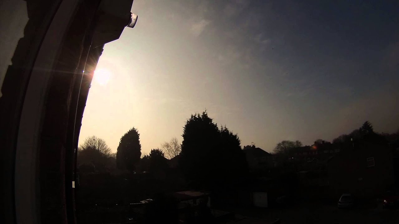 GoPro Solar Eclipse Timelapse 20th March 2015 - YouTube