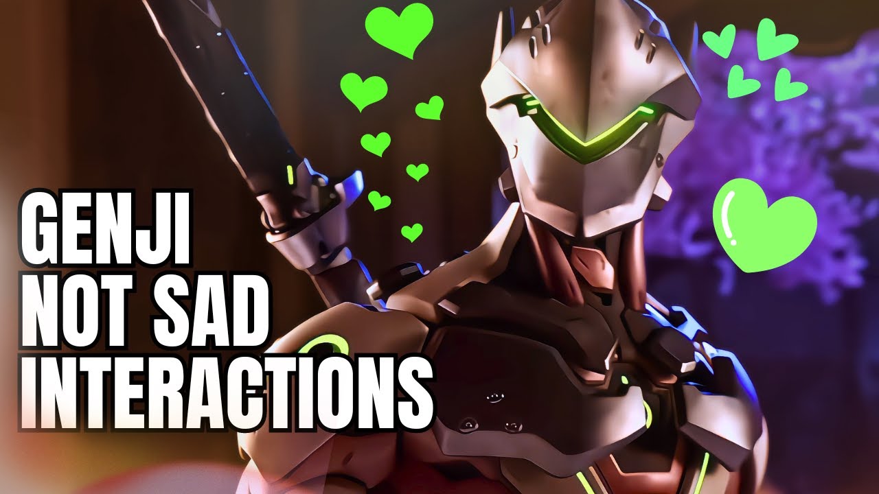 Genji's NOT SAD Interactions // Overwatch 2 - YouTube