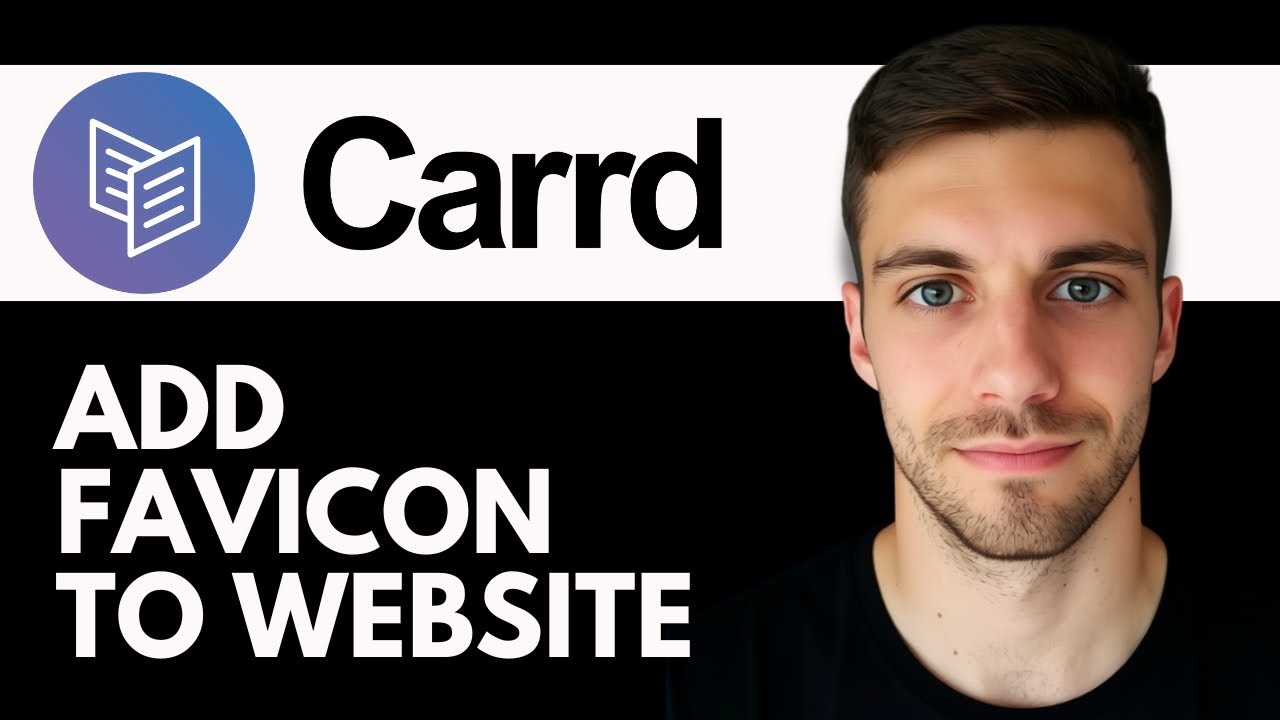 How to Add Favicon to Carrd.co Website (Brand Your Site Fast) - YouTube