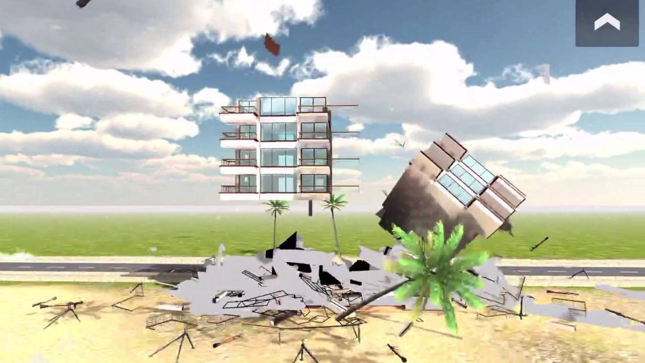 Disassembly 3D: Ultimate demolition | Beach tower bombarded - YouTube