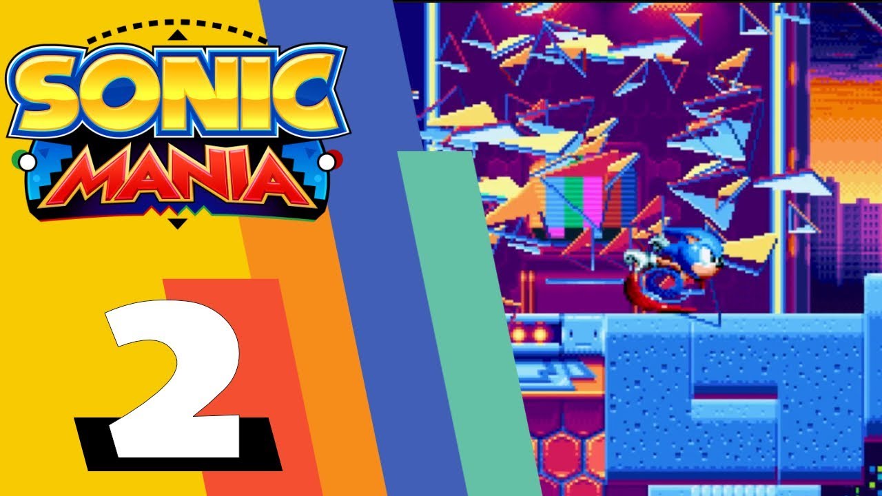 Let's Play Sonic Mania, Part 2 - Lights, Camera, Action! - YouTube