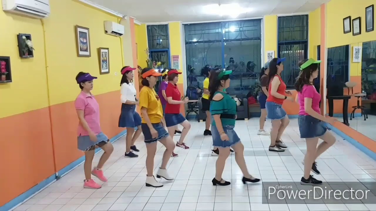 GET UP, GET UP, GET BUSY -LINE DANCE - YouTube