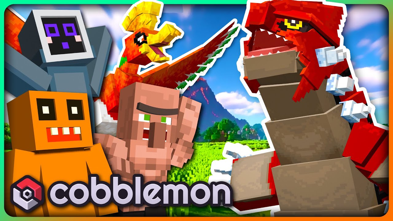 We Found INSANE LEGENDARIES in COBBLEMON! - YouTube