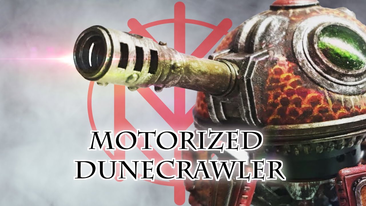 40K Conversion | Hexbug into an Onager Dunecrawler - YouTube