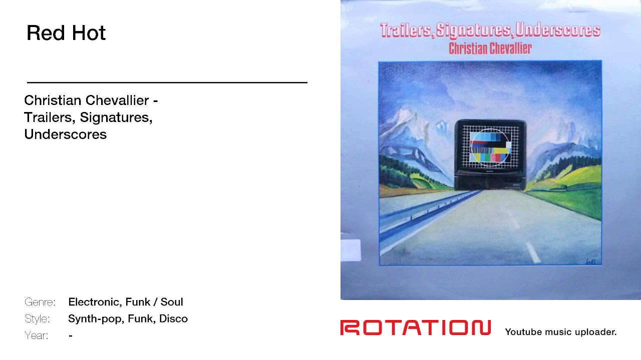 Christian Chevallier - Red Hot - YouTube