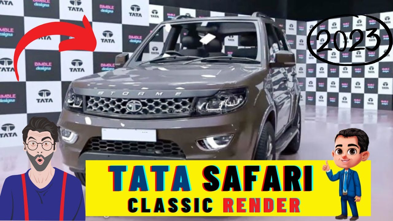 New Safari Storme Classic Rendered Image look cool - YouTube