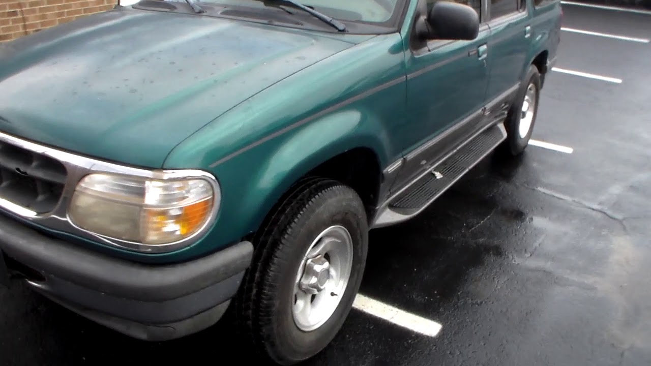 GovDeals: 1998 Ford Explorer XL 4-Door 4WD - YouTube