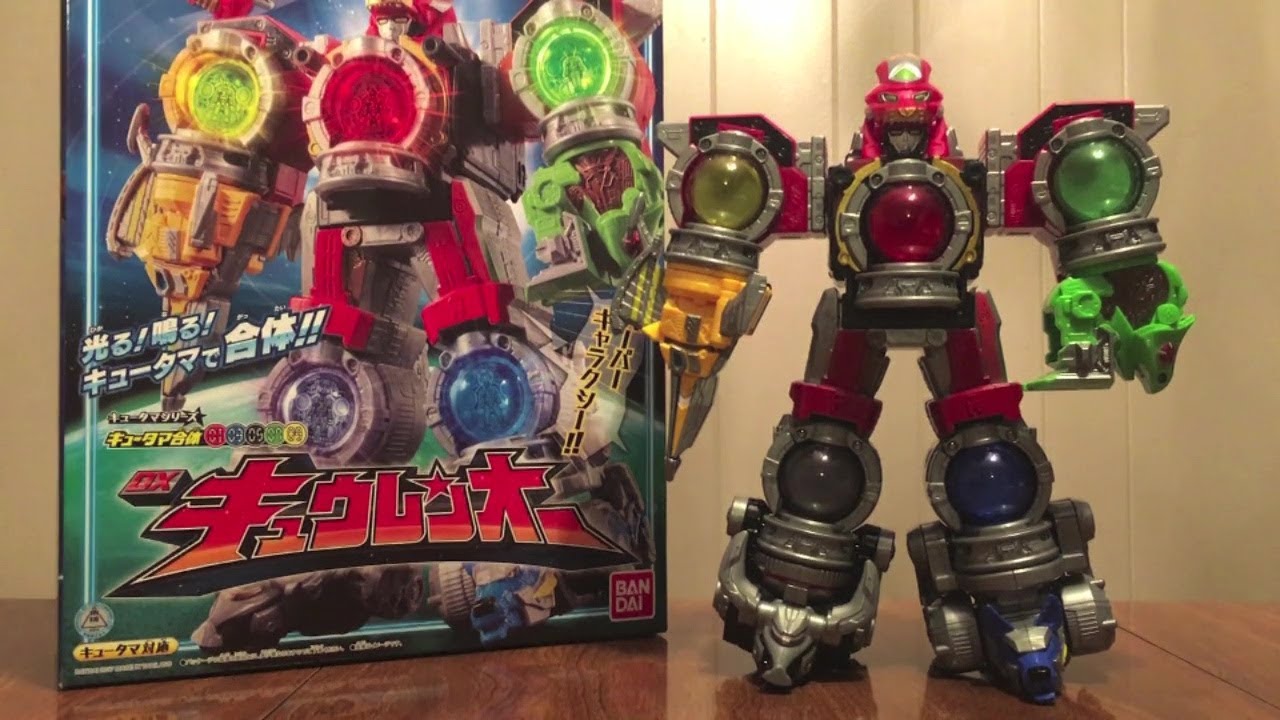 Uchu Sentai Kyuranger Kyutama Gattai 01 03 05 07 09 DX Kyurenoh Review ...