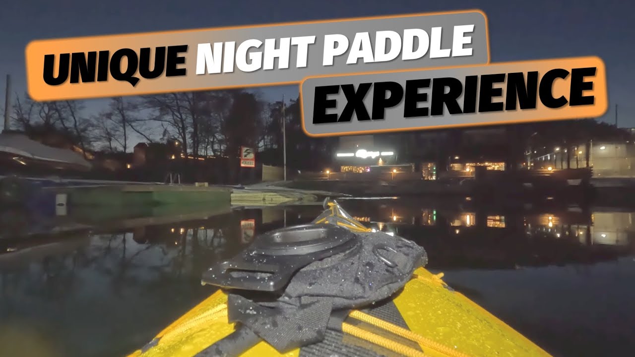 Kayaking in newly formed thin ICE - winter paddling trip with Itiwit ...