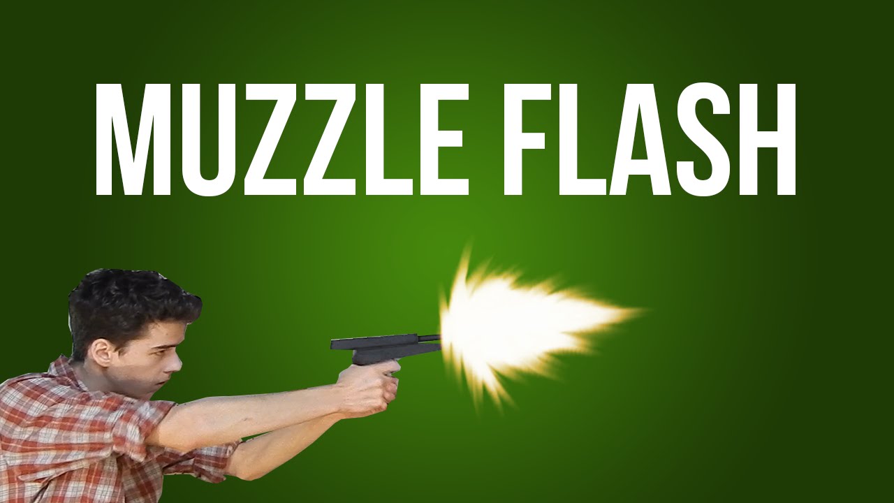 Realistic Muzzle Flash Effect : DIY Tutorial : IFX - YouTube