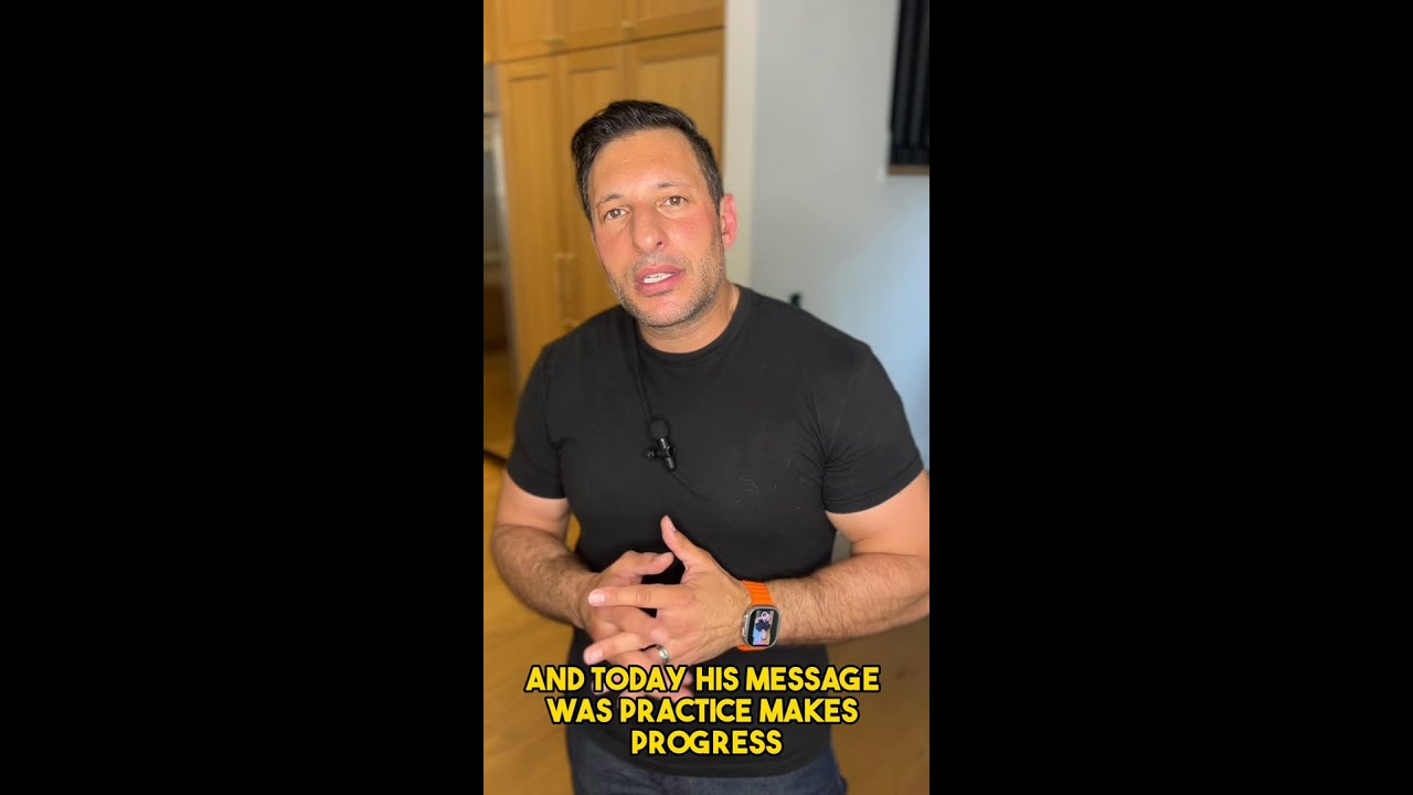 Practice makes progress - YouTube
