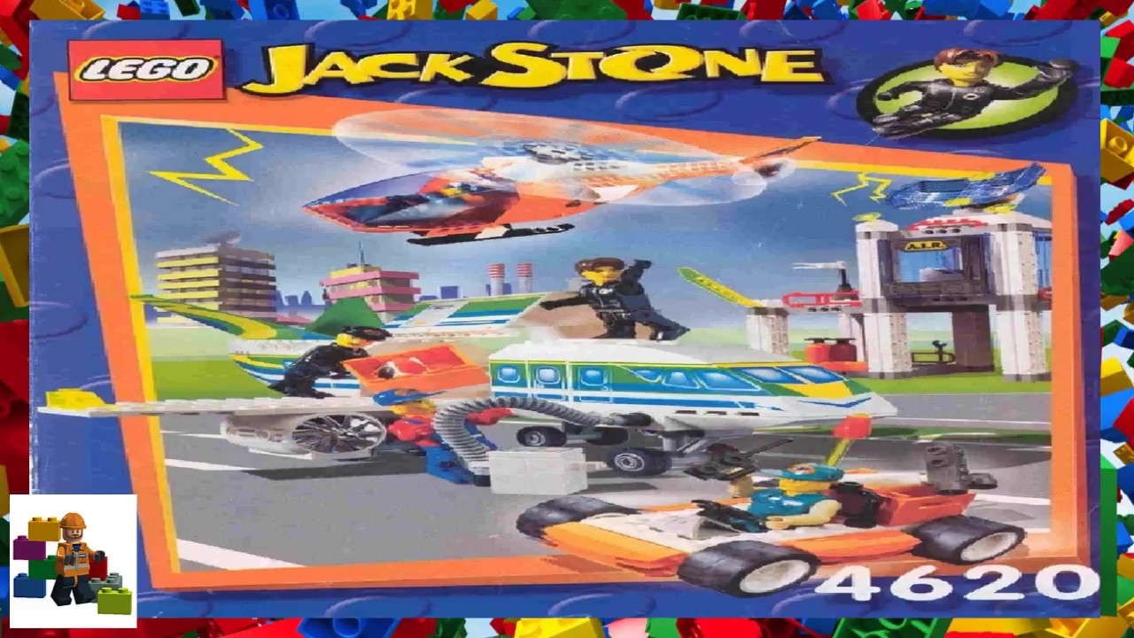 LEGO instructions - Jack Stone - 4620 - AIR Operations HQ - YouTube