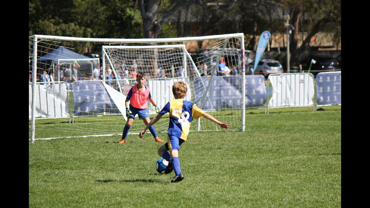 2019 SAP U11 Andrew's goals at SUSFC - YouTube