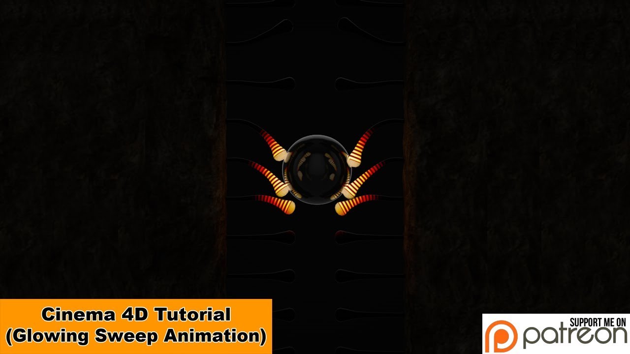 Glowing Sweep Animation (Cinema 4D - Tutorial) - YouTube