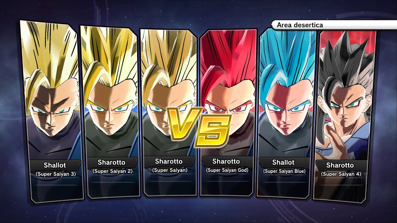 Xenoverse 2 - Requested match (PC): Sharotto SSJ/SSJ2/SSJ3 vs Sharotto ...