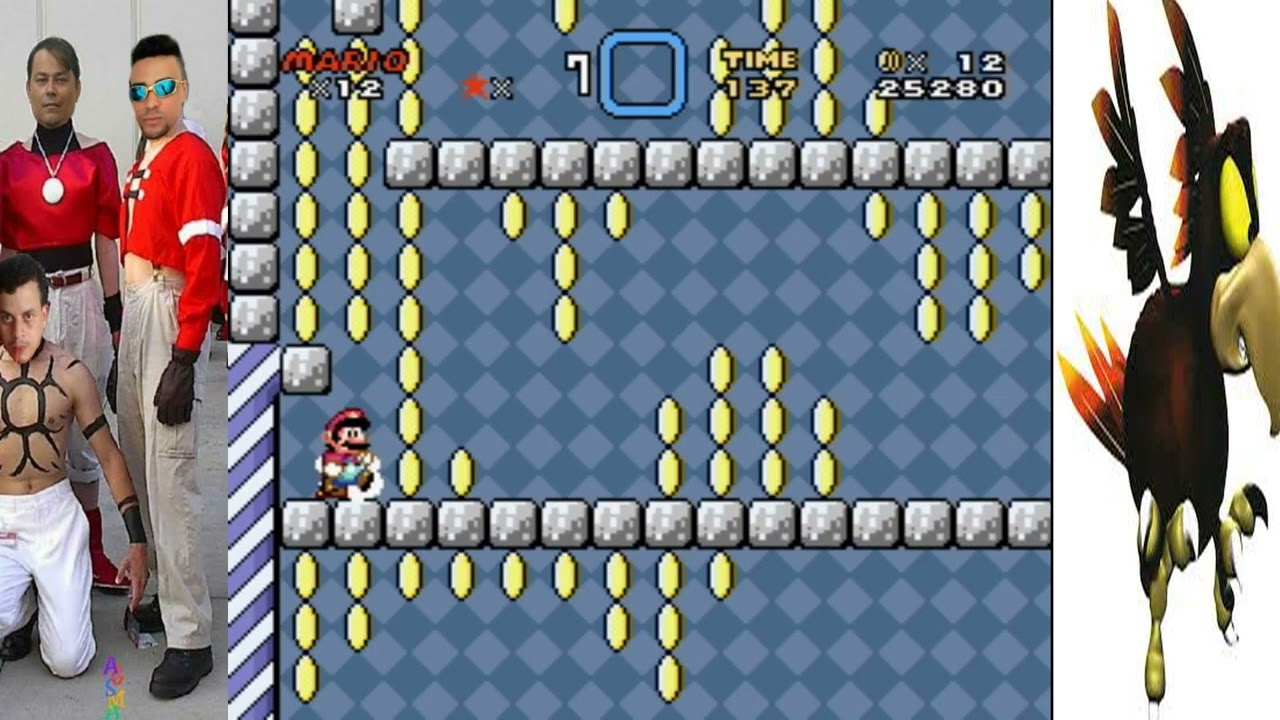 Super Mario World. YELLOW SWITCH PALACE - YouTube