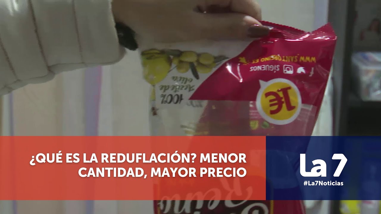 ¿Qué es la reduflación? Menor cantidad a mayor precio | La 7 - YouTube