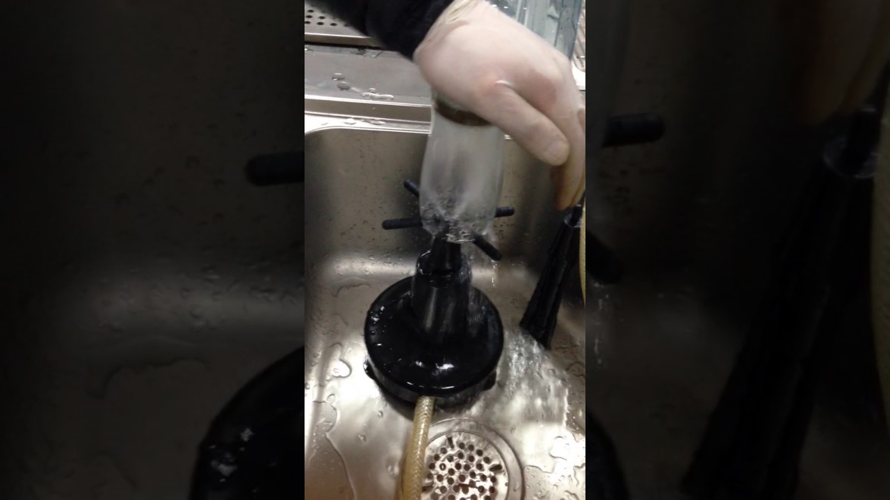 Jug & Container Rinser - Must Have for Coffee Shops, Restaurants, Juice ...