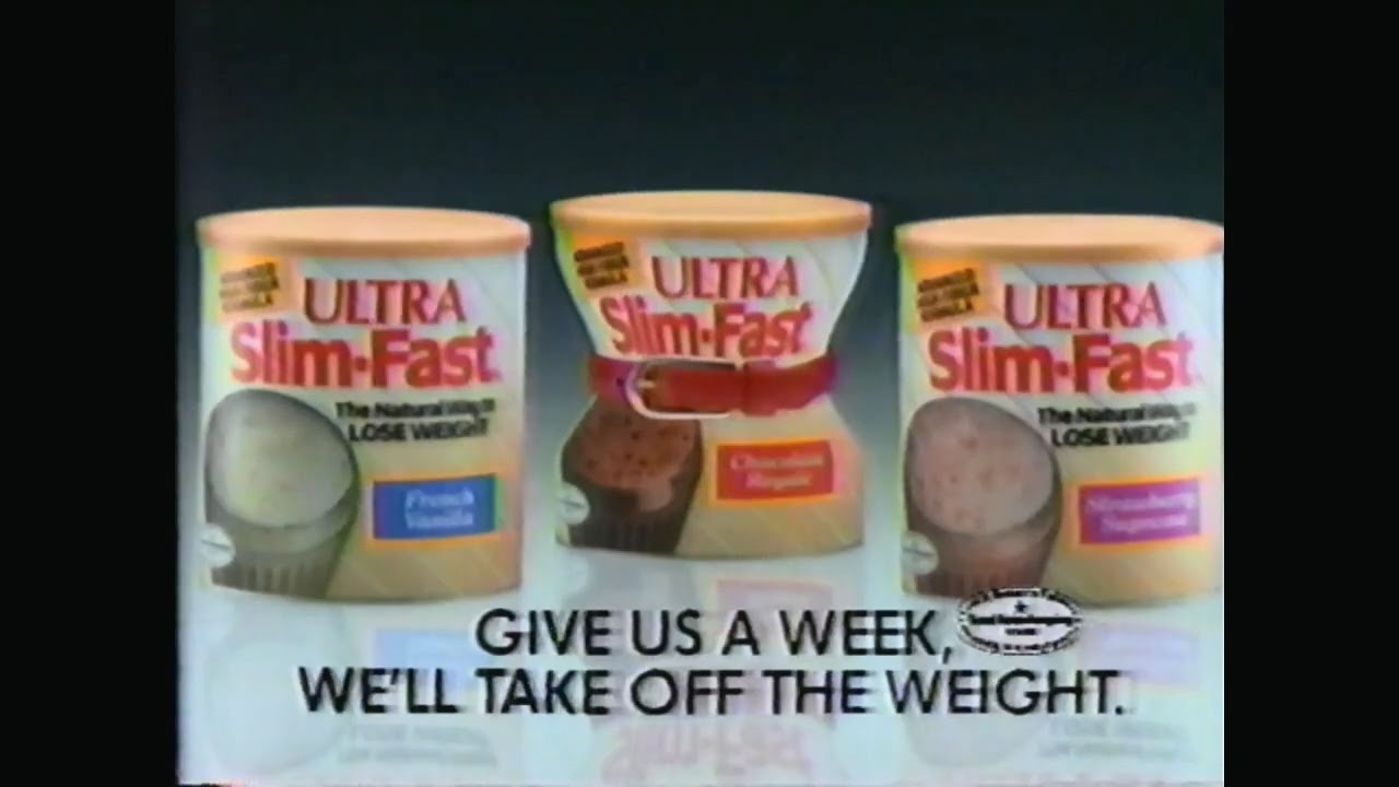 Ultra Slim-Fast ad shown in 1989 - YouTube