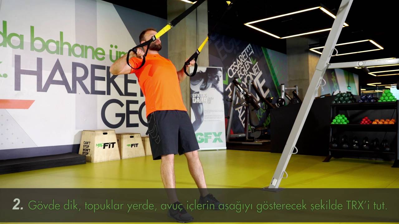 TRX Wide Grip Row - YouTube