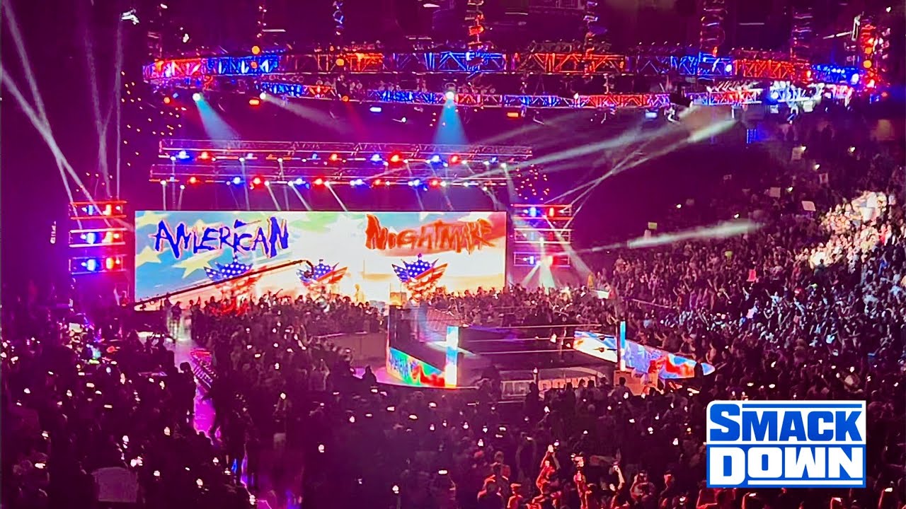 WWE SMACKDOWN |Vlog| - YouTube