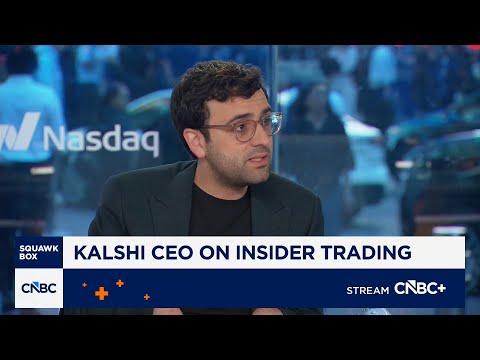 Kalshi CEO Tarek Mansour on new KPOW index, regulating prediction markets & insider trading concerns