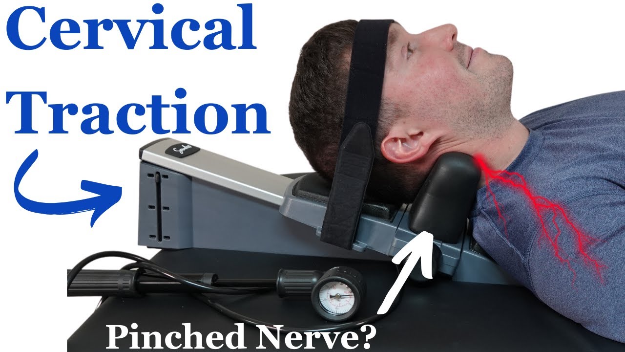 Neck Traction for a Pinched Nerve in the Neck - YouTube