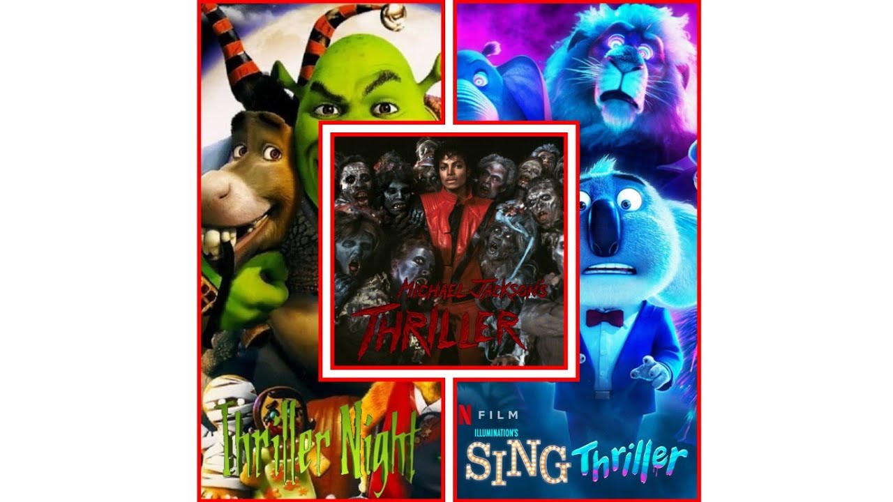 Michael Jackson - Thriller (Full Music Video)/w Shrek: Thriller Night ...