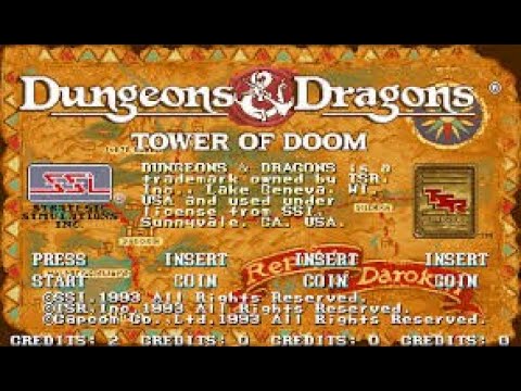 Dungeons & Dragons: Tower of Doom Arcade - YouTube