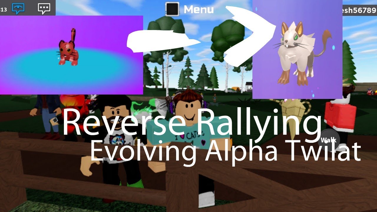 Loomian legacy Reverse Rallying/Alpha twilat evolution - YouTube