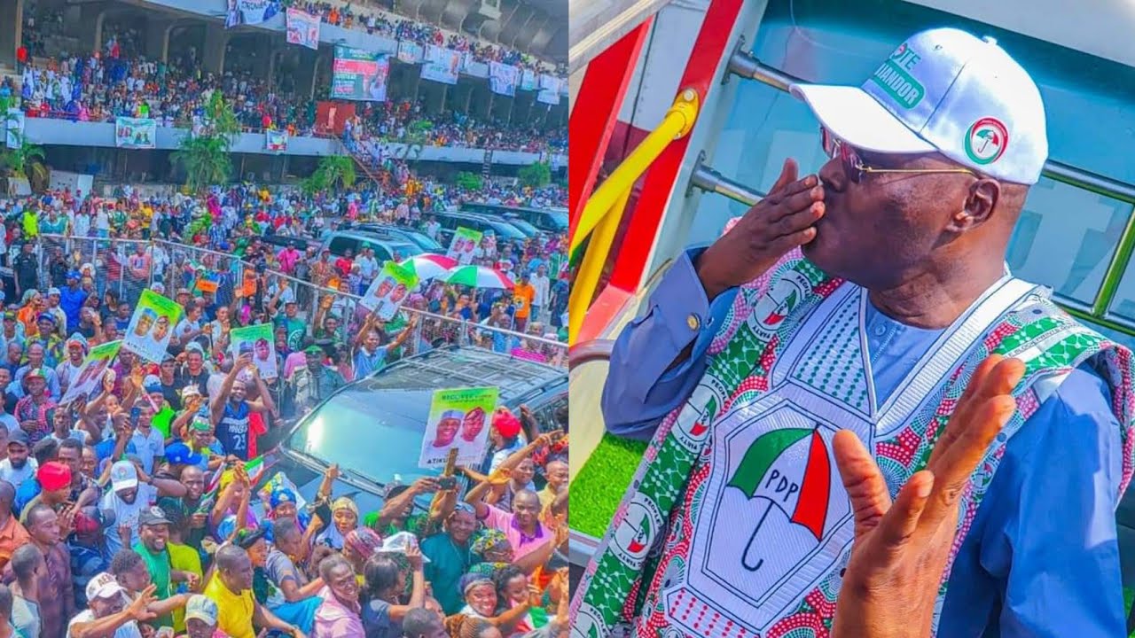 Atiku Abubakar Flag-off Lagos State 2023 PDP Presidential Campaign ...
