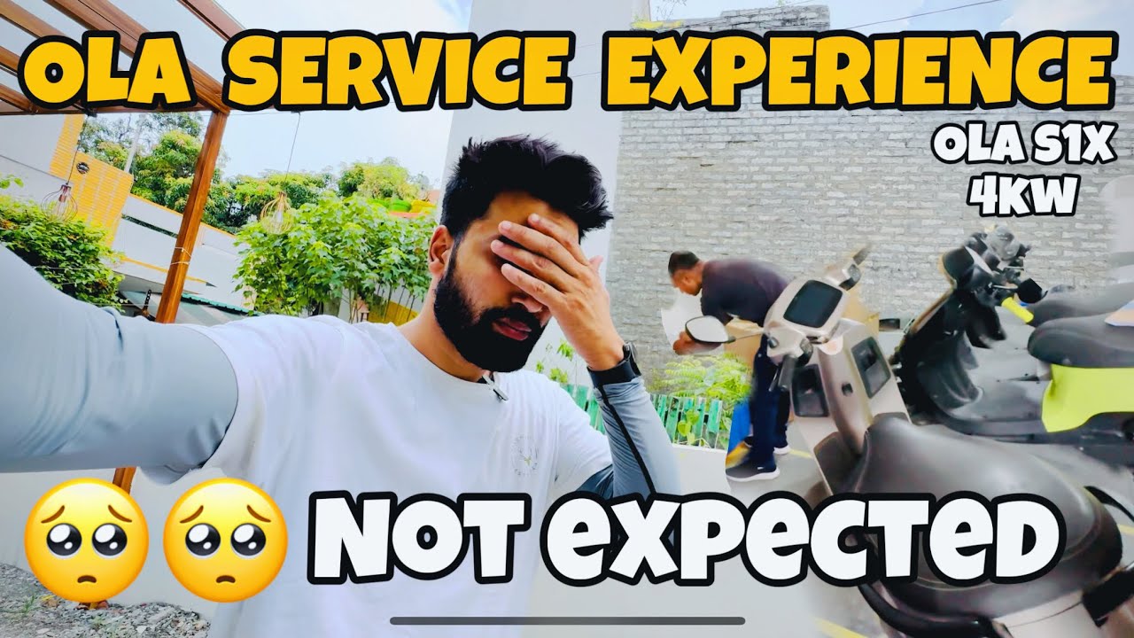 Ola s1x service experience | ola service experience - YouTube