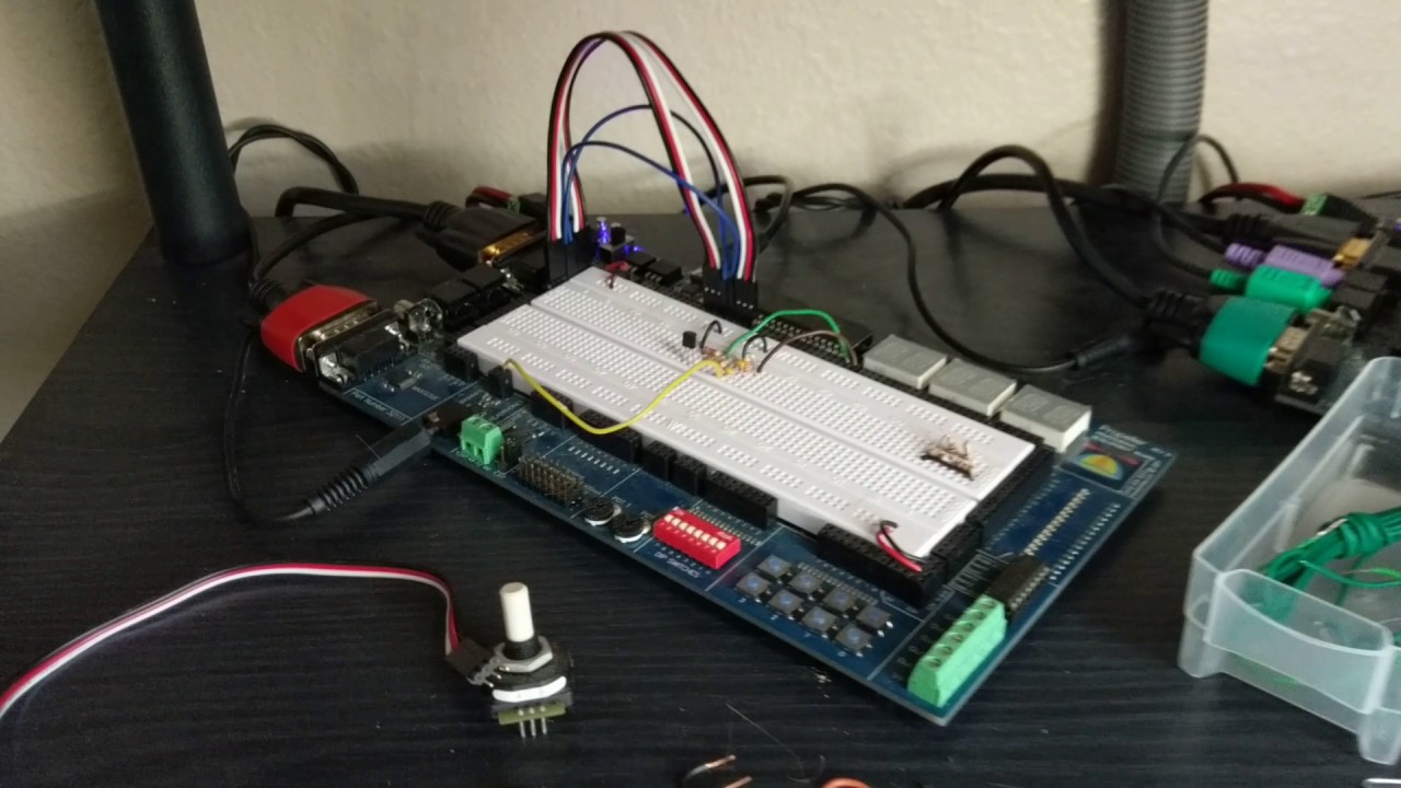 Tx side of Bell 202 modem, emulated by P8X32A - YouTube