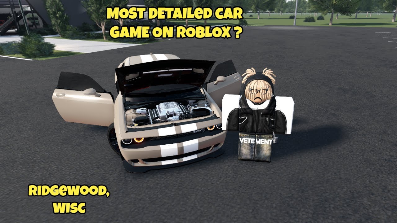 reviewing what might be the most detailed car game on roblox.. (ft our ...