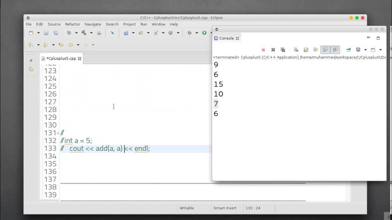 20 C plus plus functions , parameters and arguments - YouTube