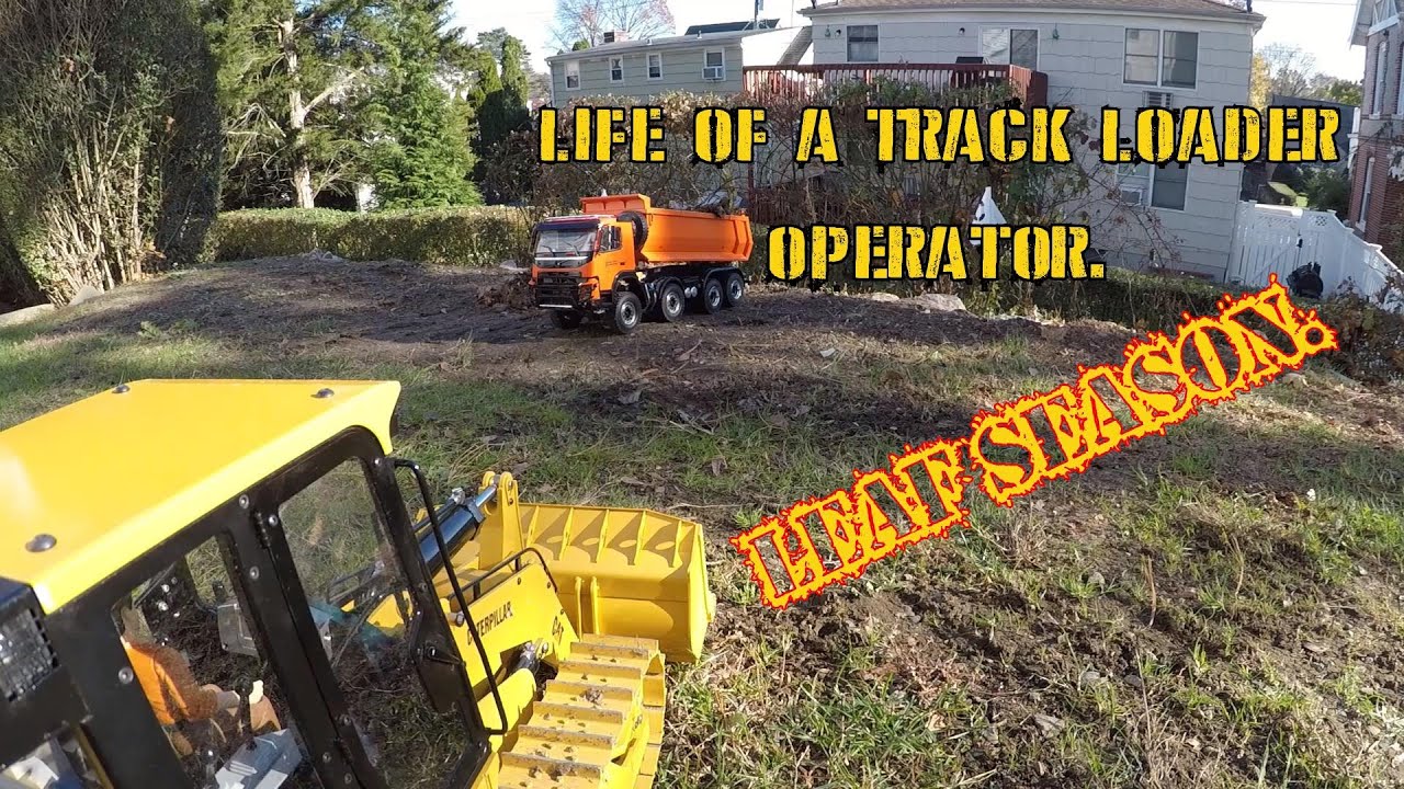 RC- Life of a track loader operator. RC Fun. - YouTube