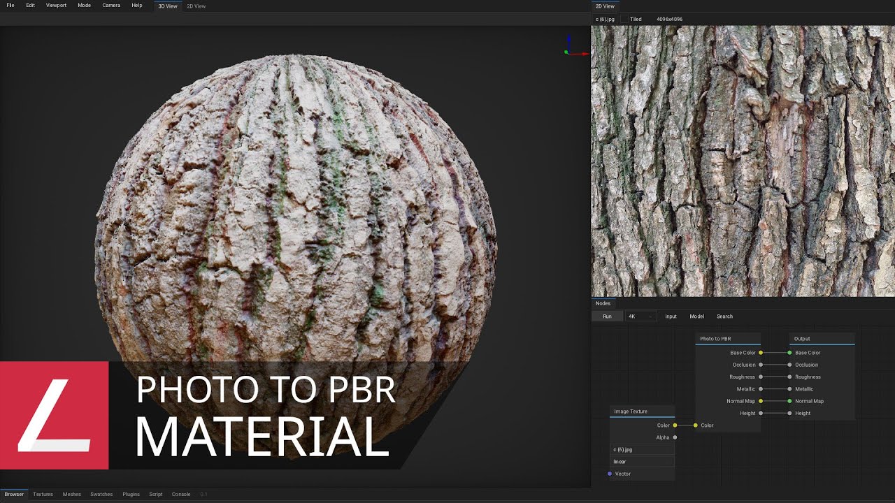 Photo to PBR Material | ArmorLab - YouTube