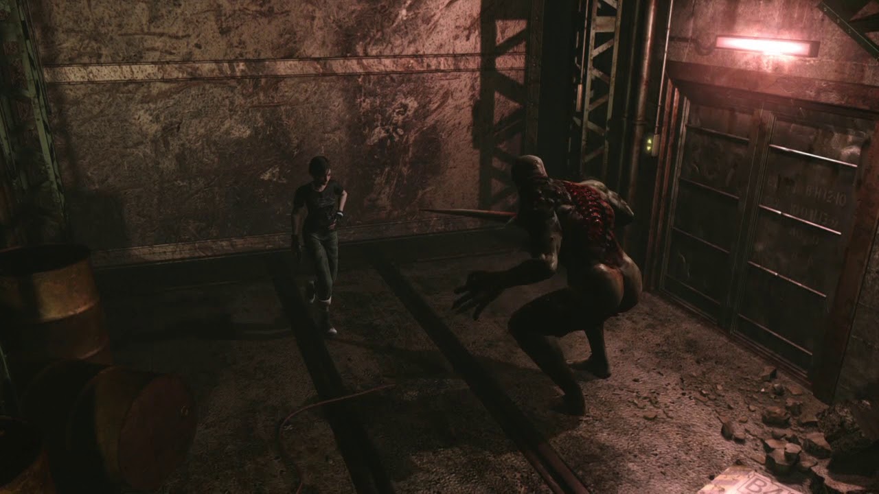 RE0 Tyrant Prototype - Hard Mode Custom Handgun Only - YouTube