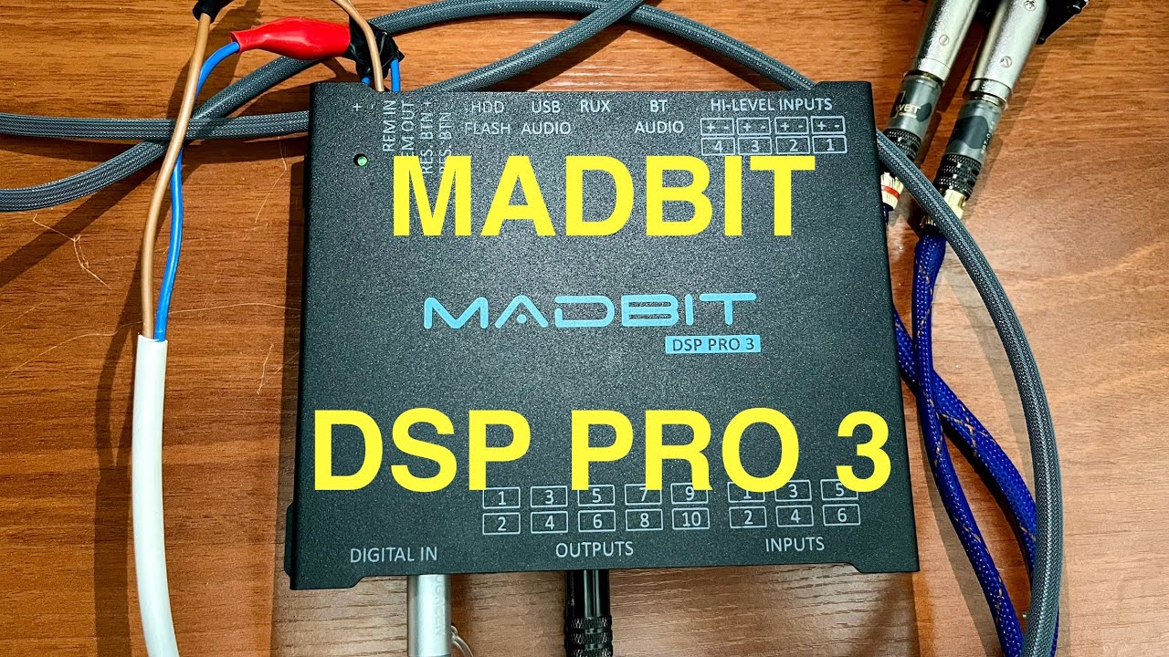 Замер процессора Madbit DSP pro3 на тюнинге - YouTube