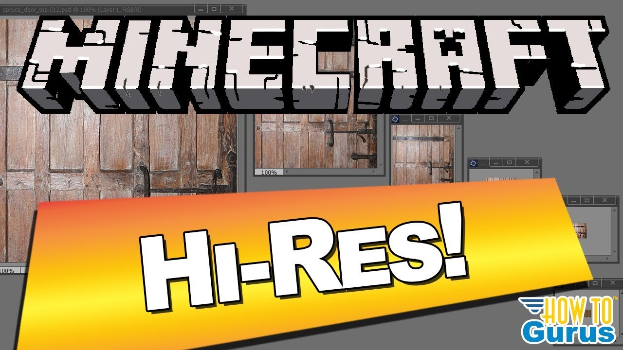 How You Can Make a Minecraft Hi Res Texture Pack - How High Should You ...
