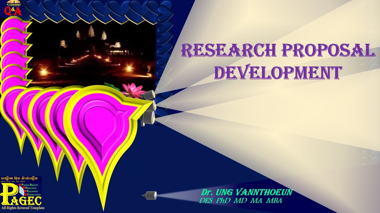 How to do a research proposal? Research Proposal Development - YouTube