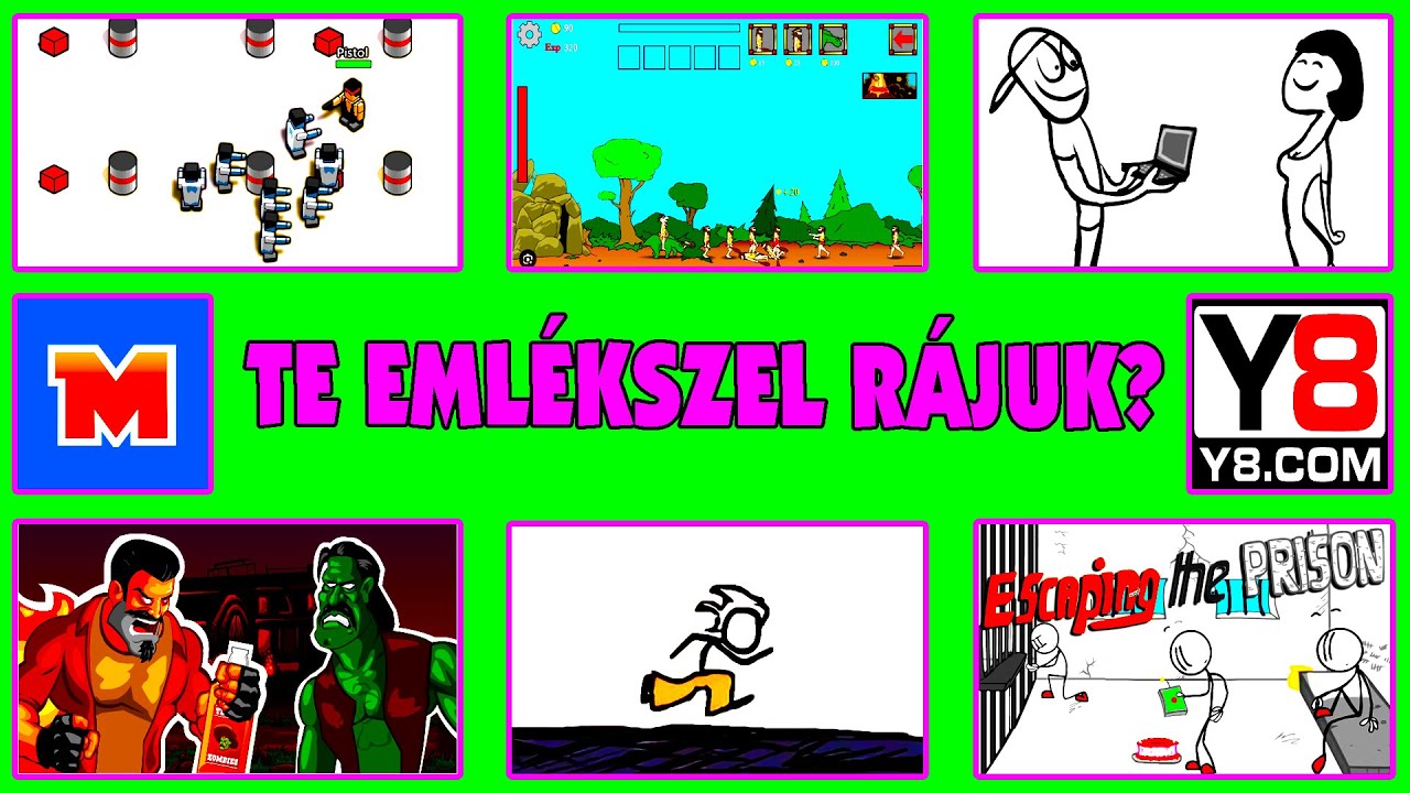 FLASH JÁTÉKOK AMIKKEL MI JÁTSZOTTUNK - 2.RÉSZ - YouTube